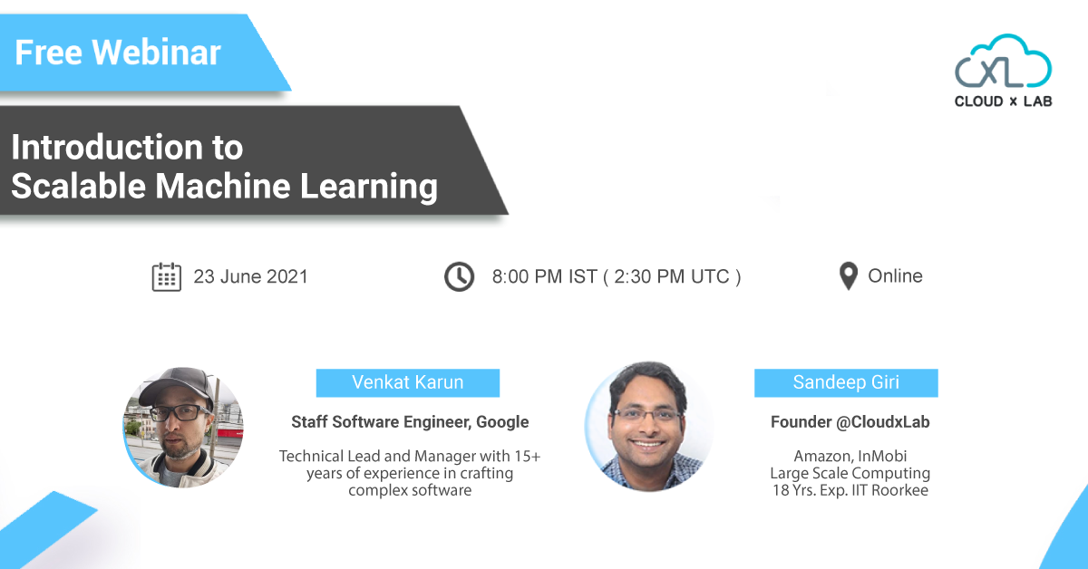 Free Webinar on Introduction to Scalable Machine Learning | CloudxLab