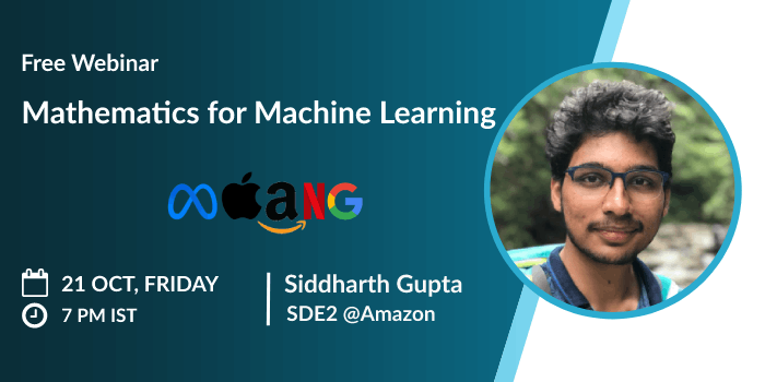 Mathematics for Machine Learning from Industry Expert | CloudxLab